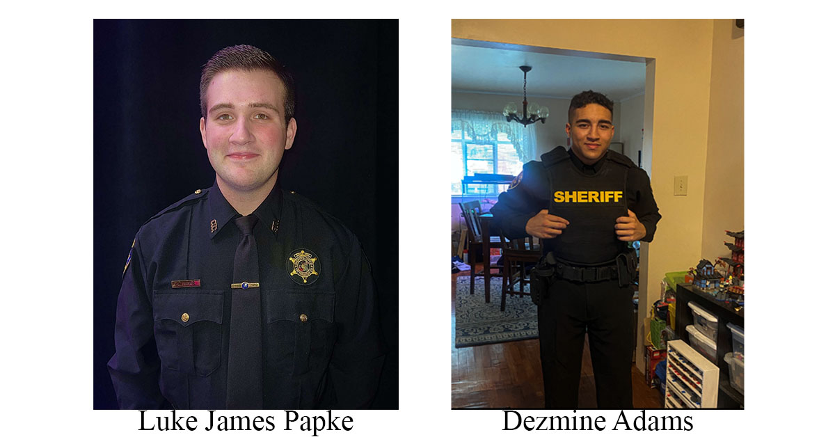 Two receive Krieger Sheriff's Academy Scholarship