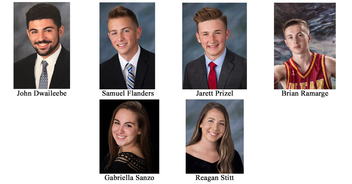Six area graduates receive Daniel McCarthy Scholarship